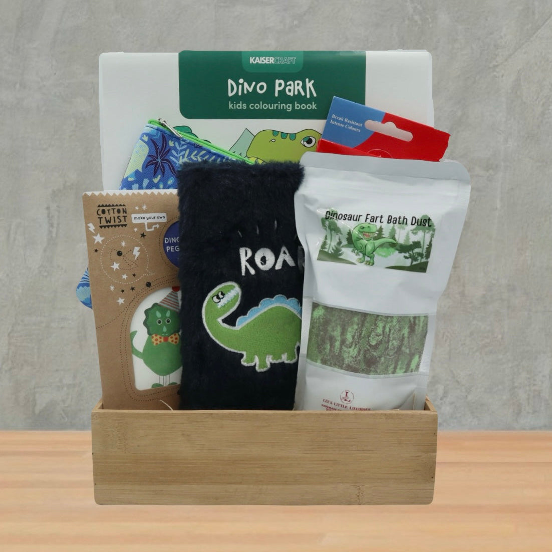 Dinosaur Rawr Gift Box – Pink Llama Gifts
