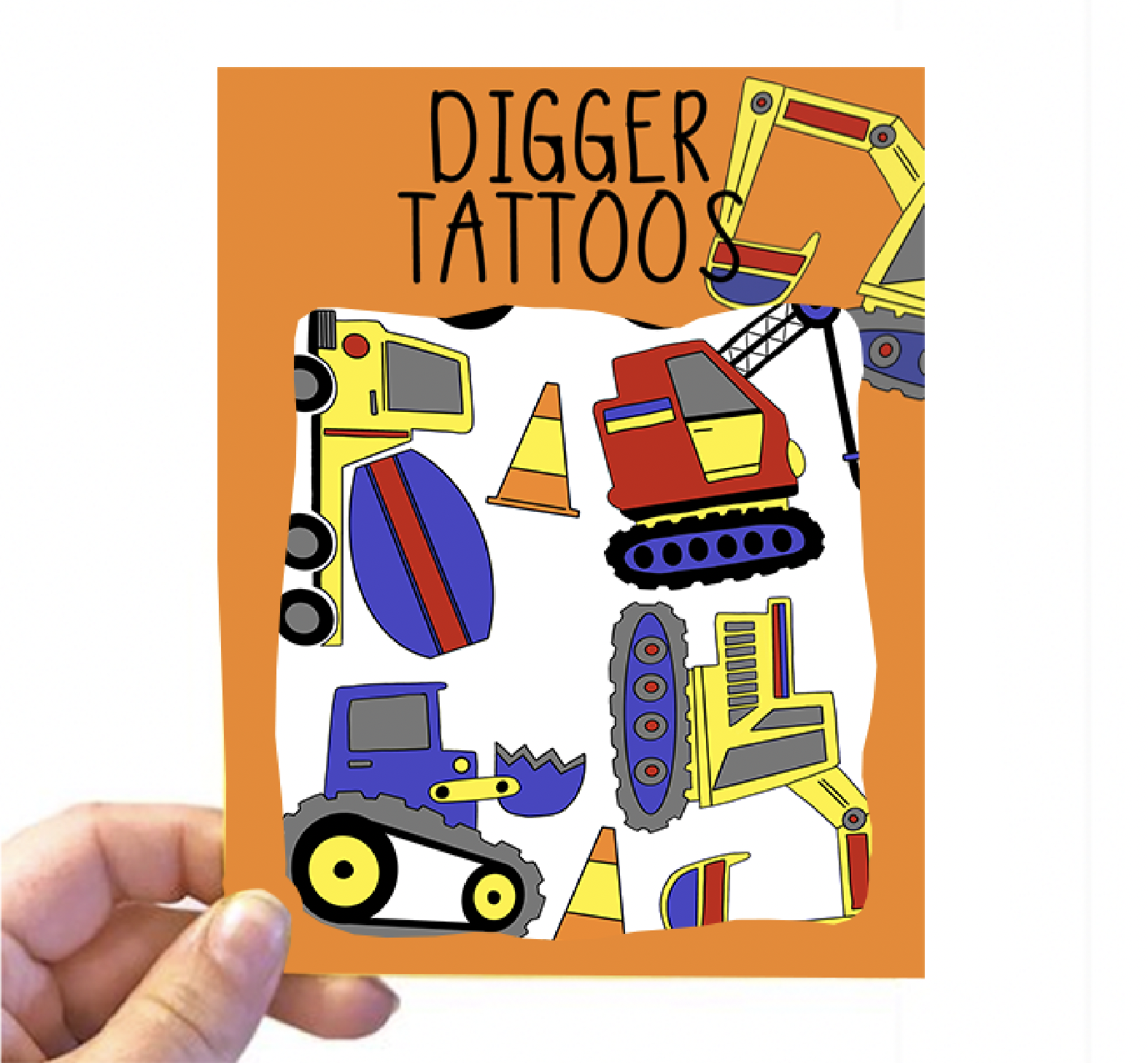 Digger Tattoos – Pink Llama Gifts